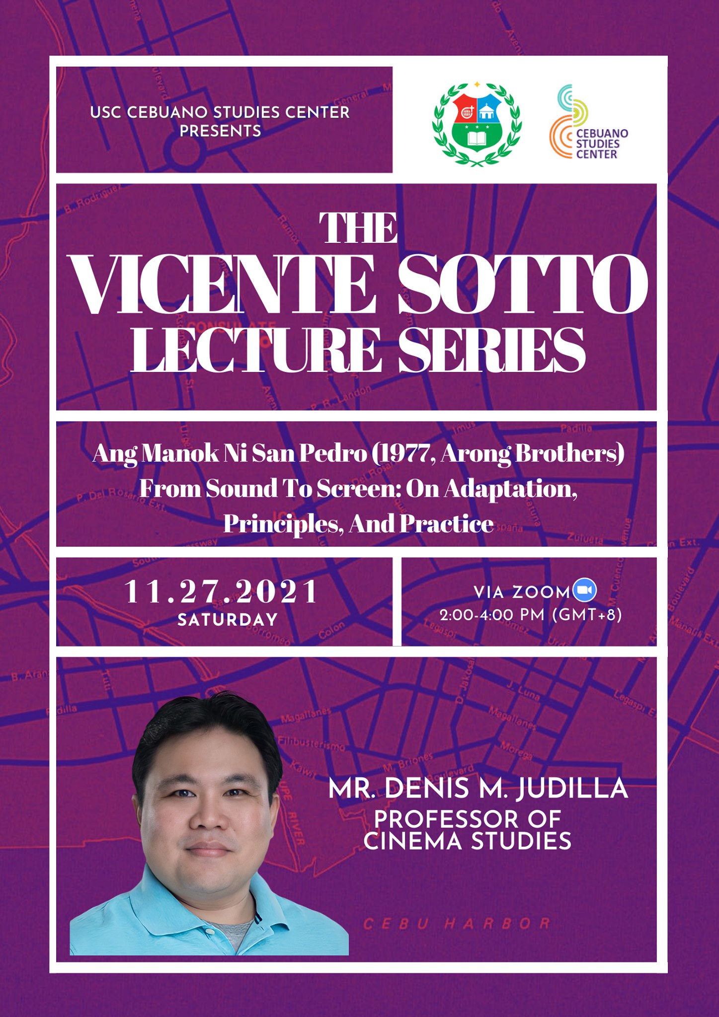 Vicente Sotto Lecture 2021 November - Cebuano Studies Center : Cebuano ...