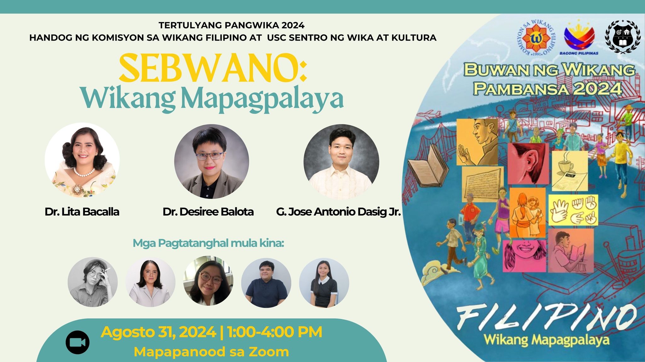 Buwan ng Pambansang Wika 2024 - Cebuano Studies Center : Cebuano Studies Center